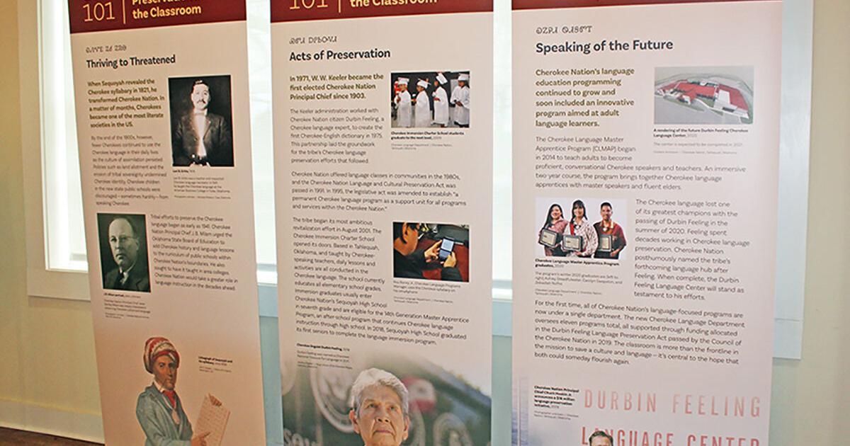 Cherokee Nation explores language preservation efforts in classroom ...