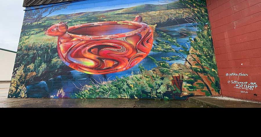 Mural cover-up sparks conversation about public art | News ...