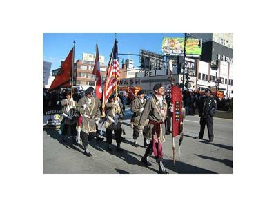 Color Guard marches in NYC Vets Day Parade | News | cherokeephoenix.org