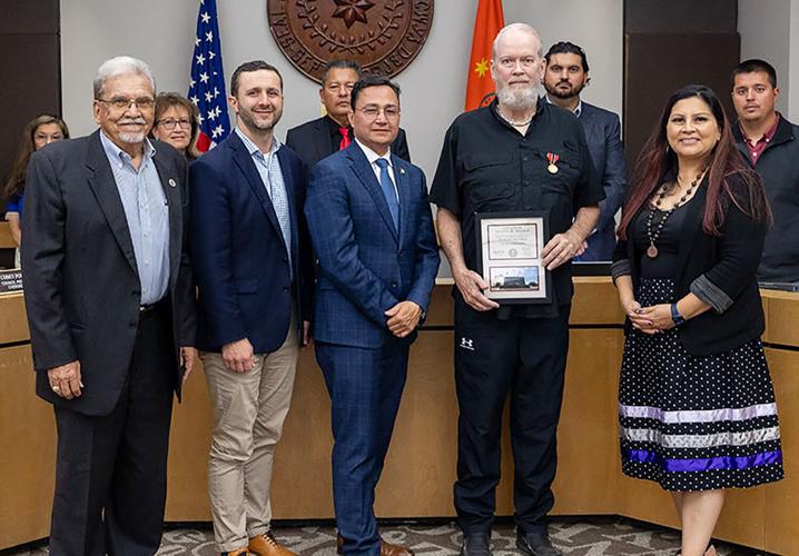 Three veterans honored by tribe during November council meeting ...