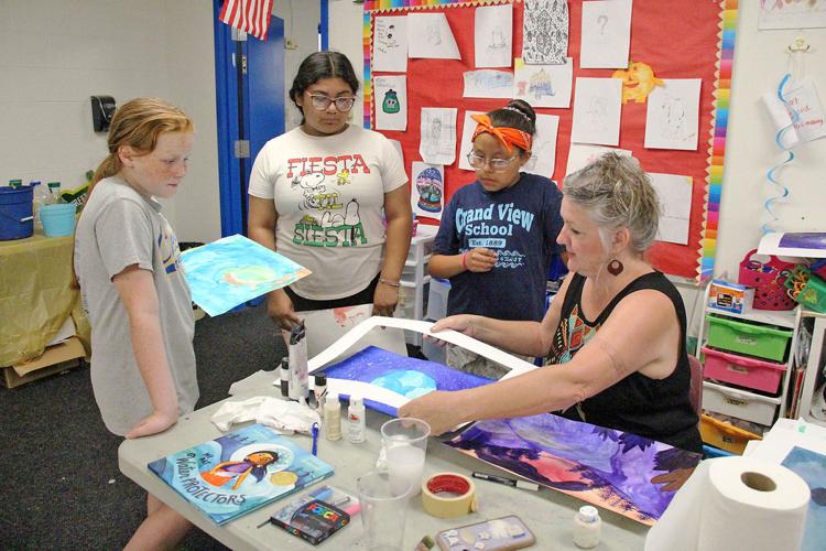 Coleman connects reading and art for students | Education ...
