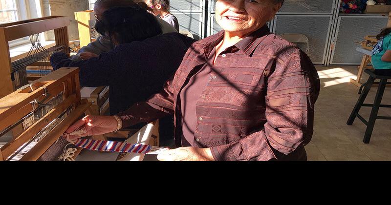 Ice passes on loom weaving knowledge | Culture | cherokeephoenix.org