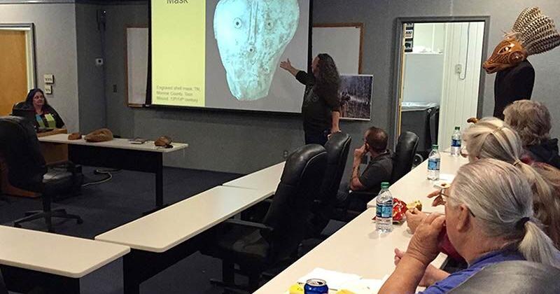 Cain speaks on booger mask history | Culture | cherokeephoenix.org