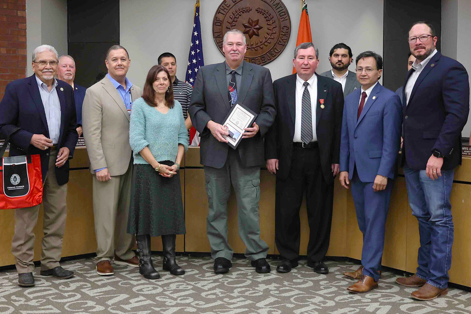 Cherokee brothers honored for military service | People ...