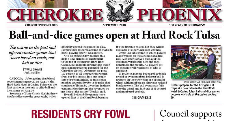 September 2018 issue of the Cherokee Phoenix and 2018 All Cherokee ...