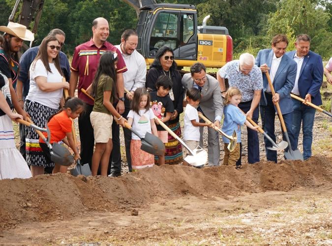 CN breaks ground on Cherokee Immersion Middle School | Education ...