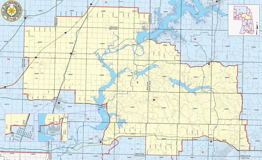 New Cherokee Nation voting maps available on election commission ...