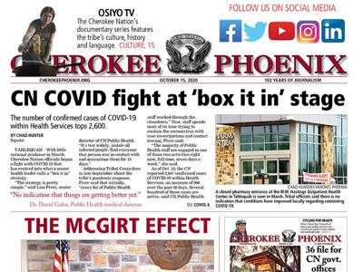 Oct. 15, 2020 issue of the Cherokee Phoenix available online | Archives ...