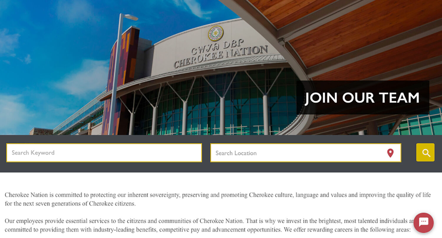 CN creates new online resource for job seekers | News | cherokeephoenix.org