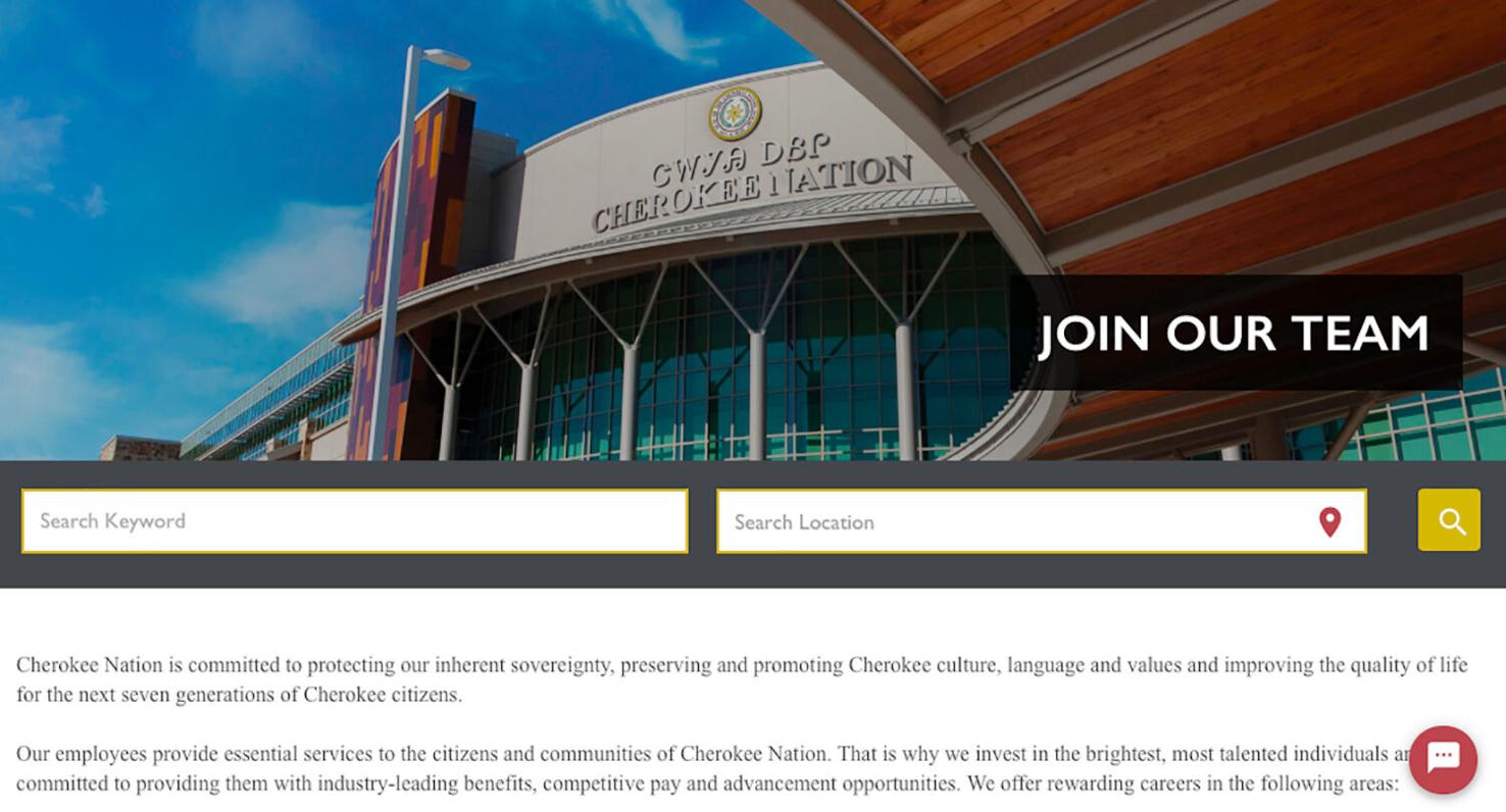 CN creates new online resource for job seekers | News | cherokeephoenix.org