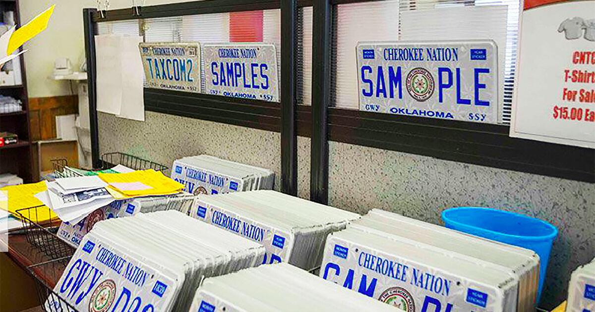 Governor Stitt targets off reservation tribal vehicle tags for state ...