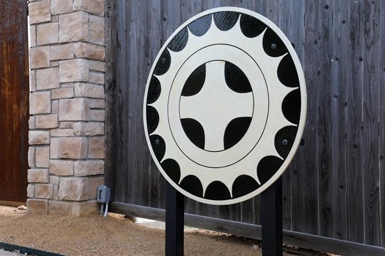 Three new permanent art pieces installed on Cherokee Cultural Pathway ...