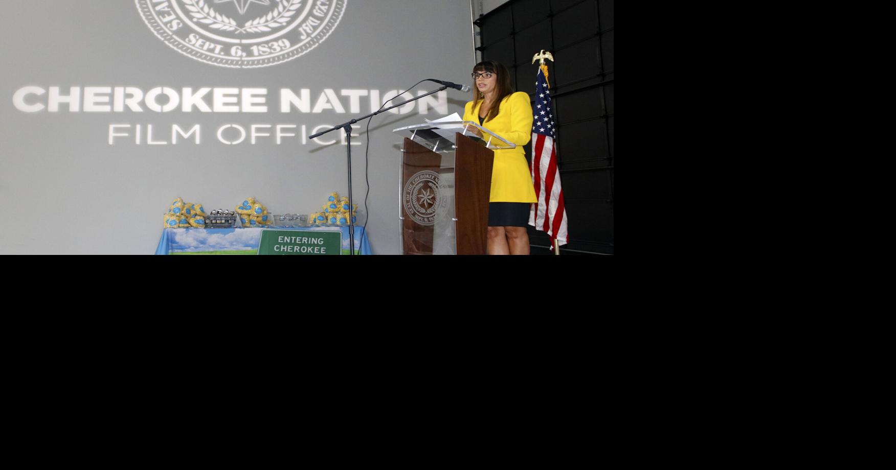 Cherokee and state leaders gather to open Cherokee Film Studios ...