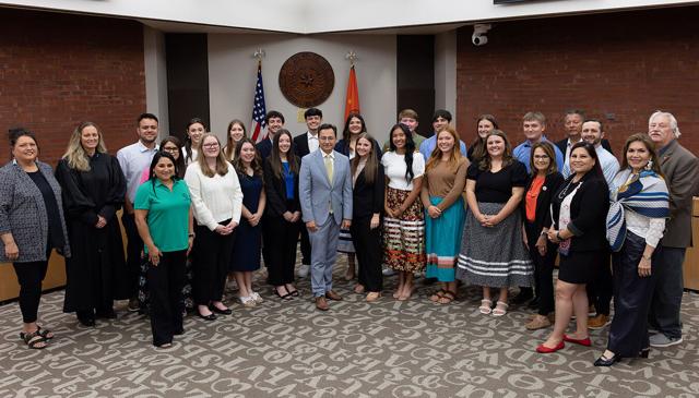 Cherokee Nation 2024-25 Tribal Youth Council sworn in | News ...