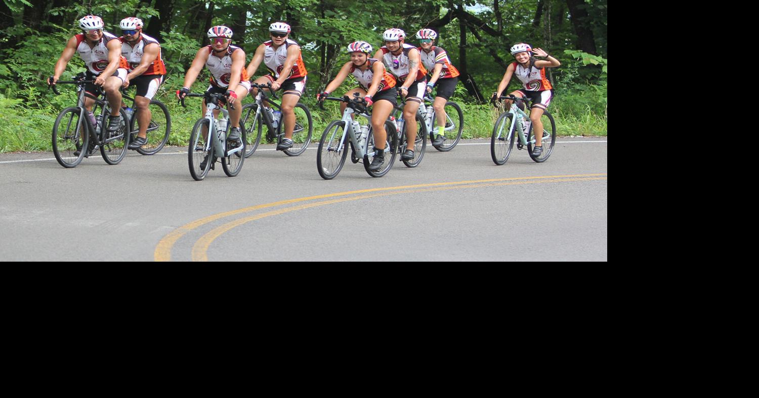 Remember the Removal cyclists share experiences as journey nears midway ...