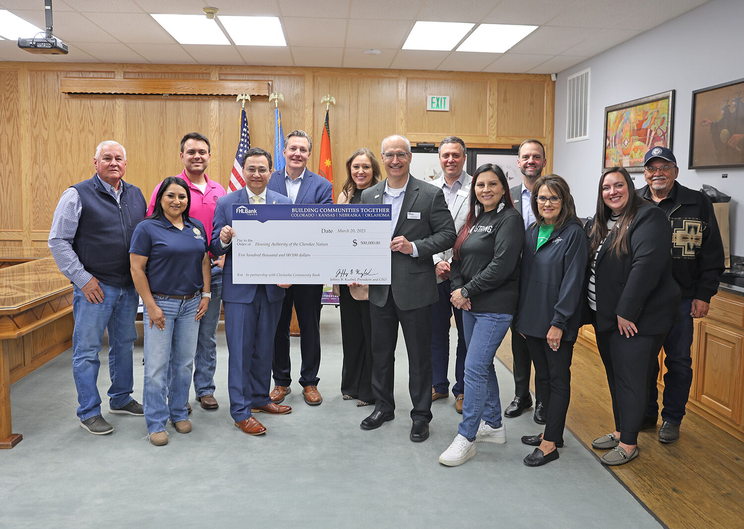 HACN receives $500,000 grant to build two new homes in Tahlequah ...