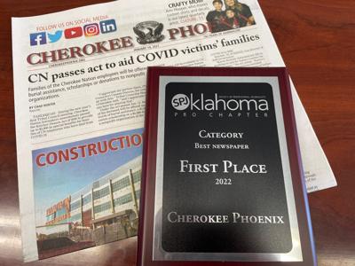 Cherokee Phoenix wins SPJ best newspaper honor | News | cherokeephoenix.org