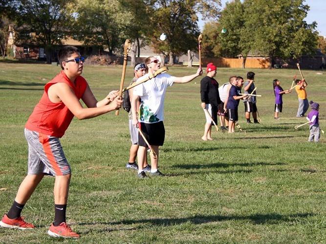 Nighthawks teach kids healthy lifestyle via stickball | Health ...