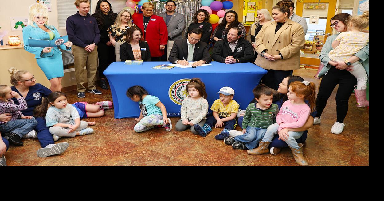 Cherokee Nation partners with Dolly Parton’s Imagination Library, Lake ...