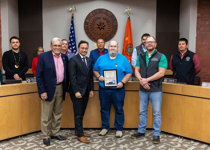 Cherokee Nation honors two veterans during December Council meeting ...