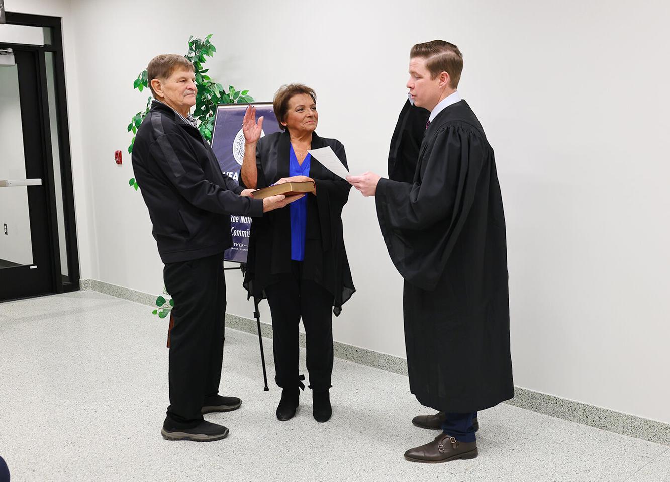 Proctor sworn in as fifth member of the Cherokee Nation Election ...