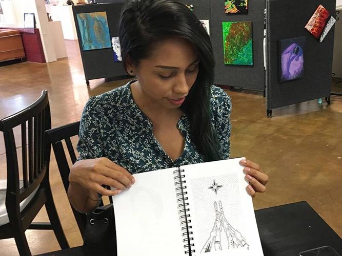 Gonzales showcases interpretive Cherokee art | Culture ...