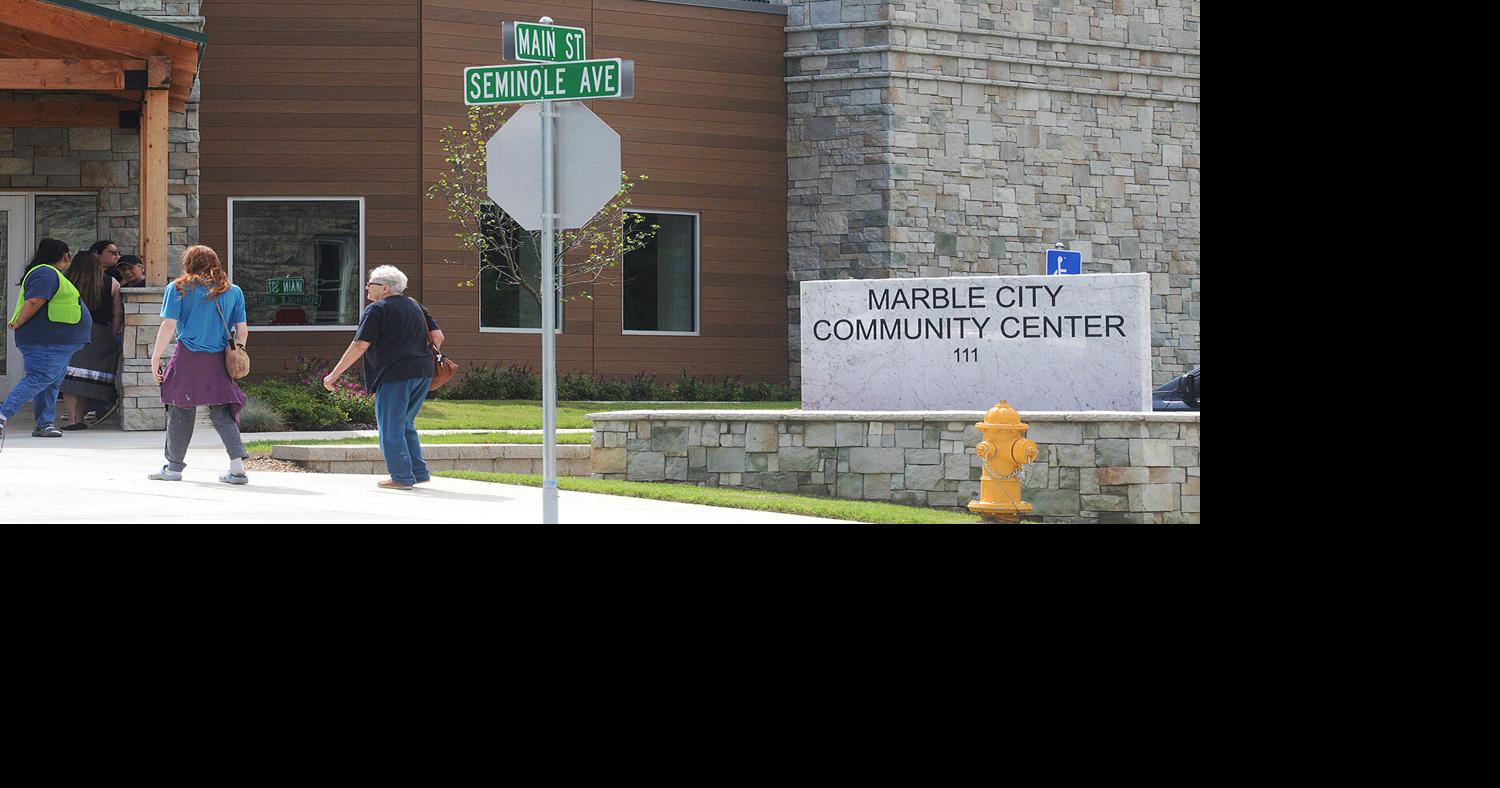 Tribe opens $10 million community center in Marble City | Multimedia ...