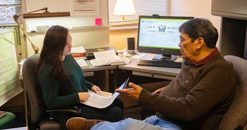 Student works to translate original Cherokee Phoenix issues | Education ...