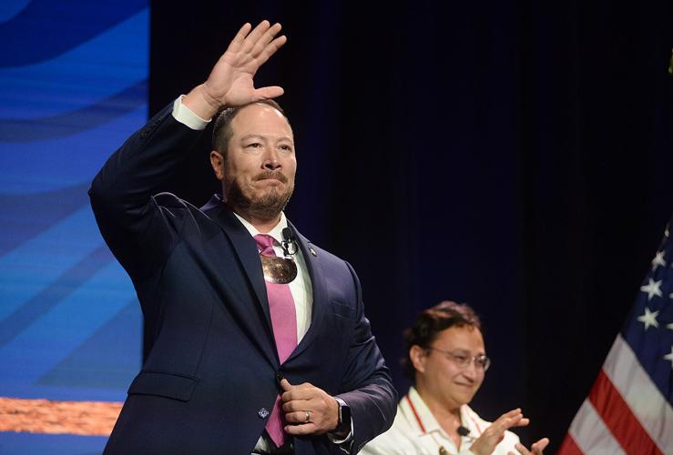 Warner takes oath of office at Aug. 14 inauguration | News | cherokeephoenix.org