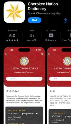 Cherokee language dictionary app unveiled | Culture | cherokeephoenix.org