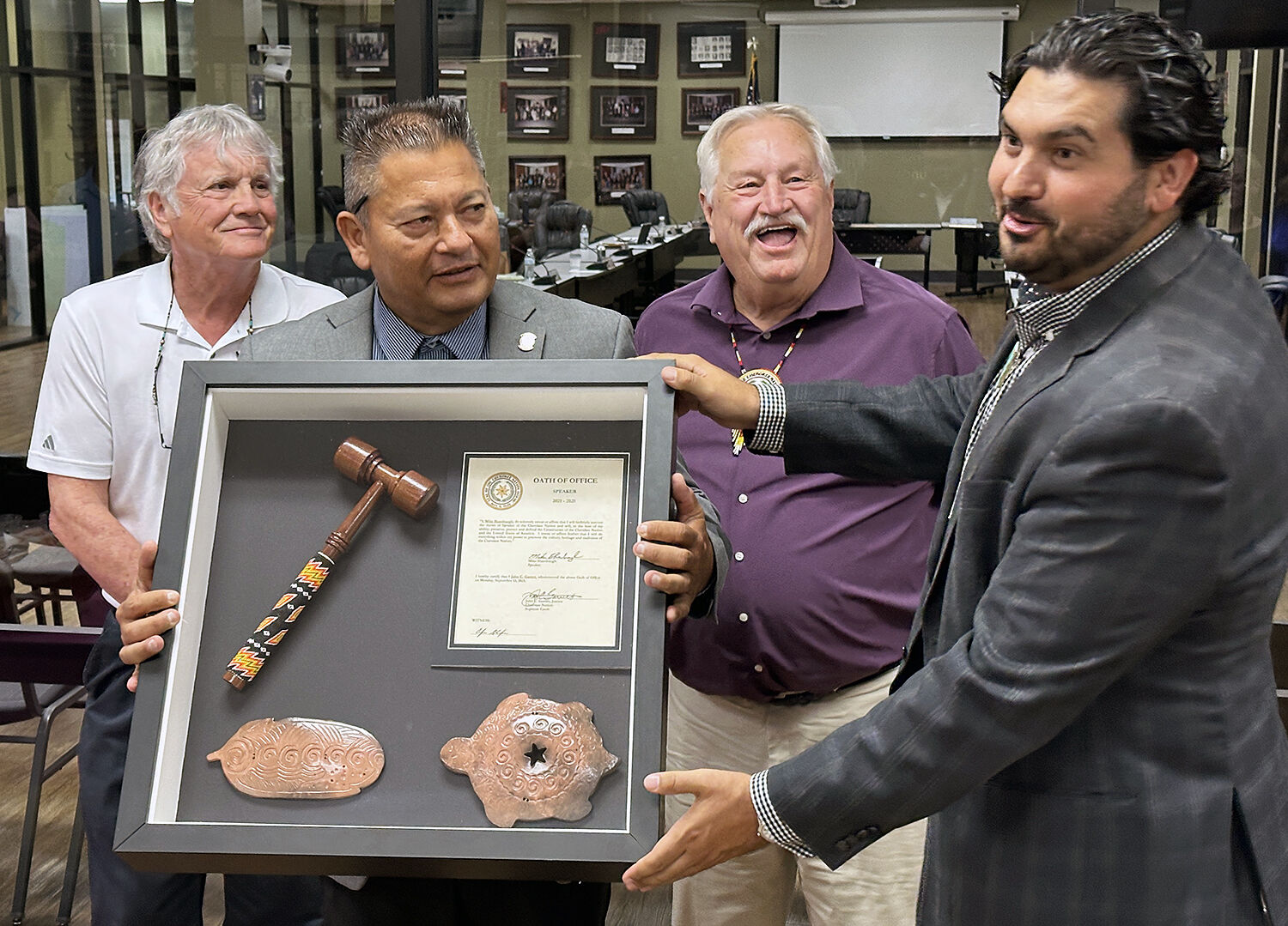 Three Cherokee lawmakers say farewell | News | cherokeephoenix.org