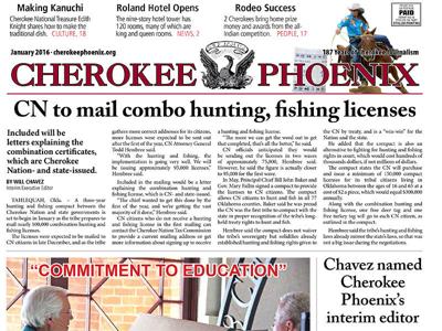 Jan. 2016 issue of the Cherokee Phoenix now available online | Archives ...