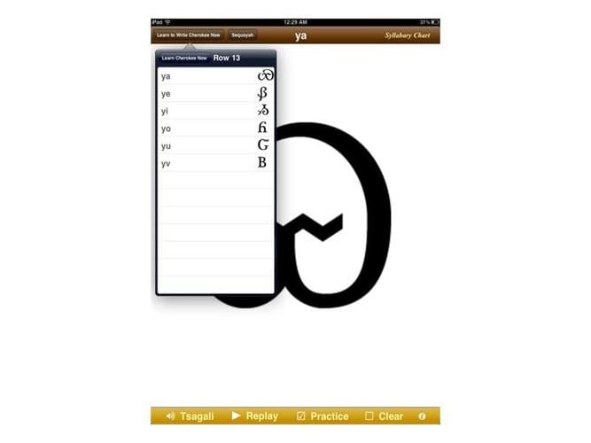 App allows users to write Cherokee syllabary | Education ...