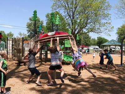 CN celebrates playground built in Ketchum | News | cherokeephoenix.org