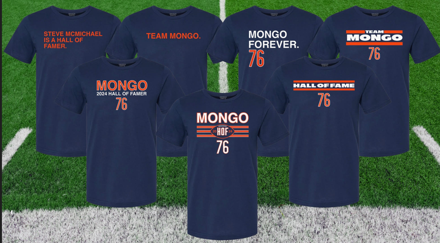 Steve 'Mongo' McMichael goes into Pro Football Hall of Fame | Candid ...