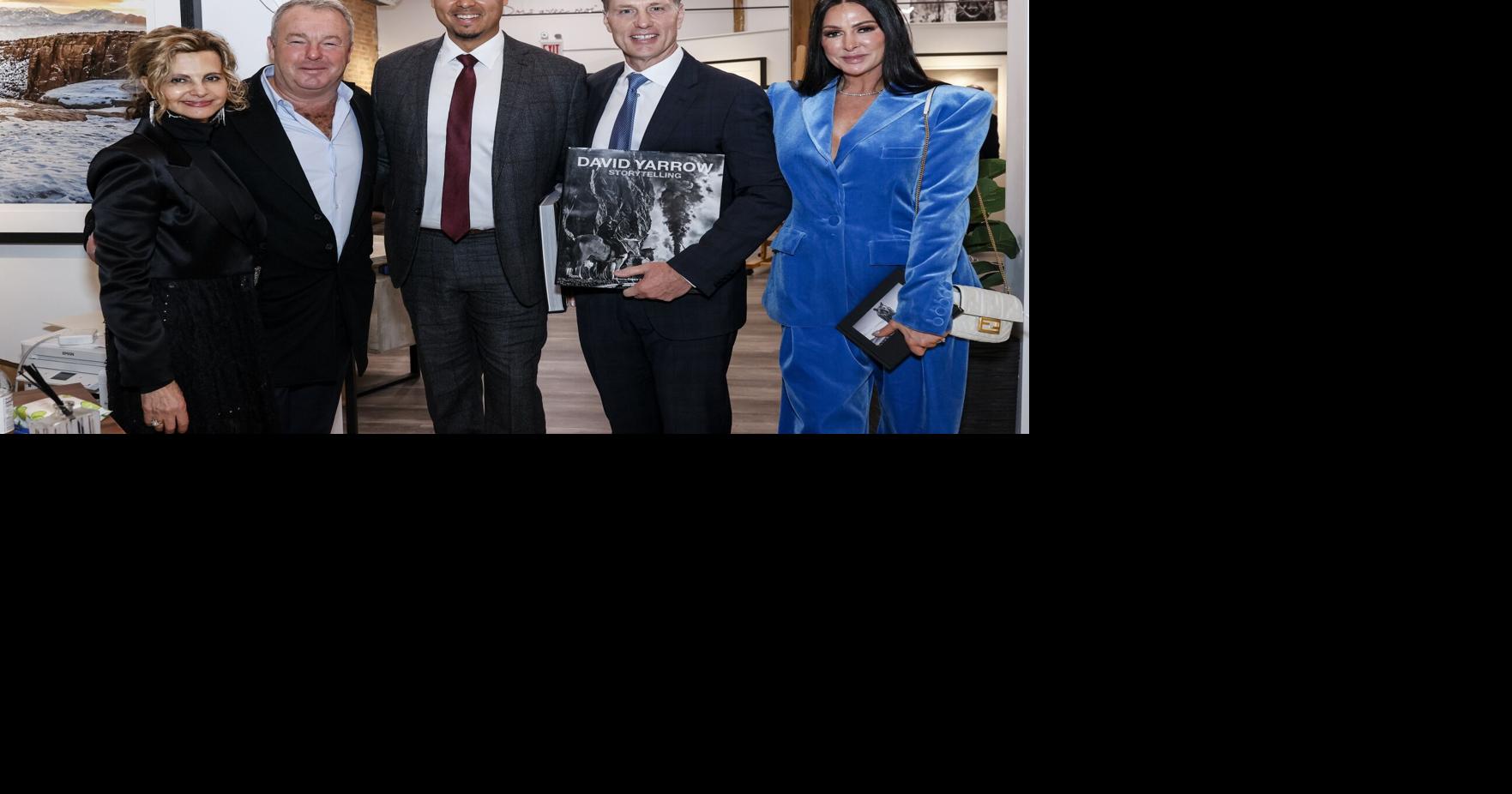 Chicago Bears head coach Matt Eberflus is presented with the Iron Horse ...