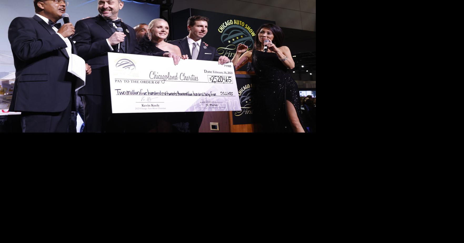 Chicago Auto Show’s ‘First Look for Charity’ gala raises more than $2.5 ...