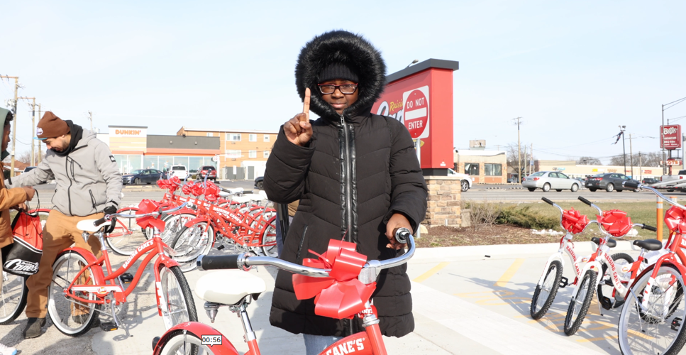 Chance the Rapper and Raising Cane’s host bike giveaway | Candid ...