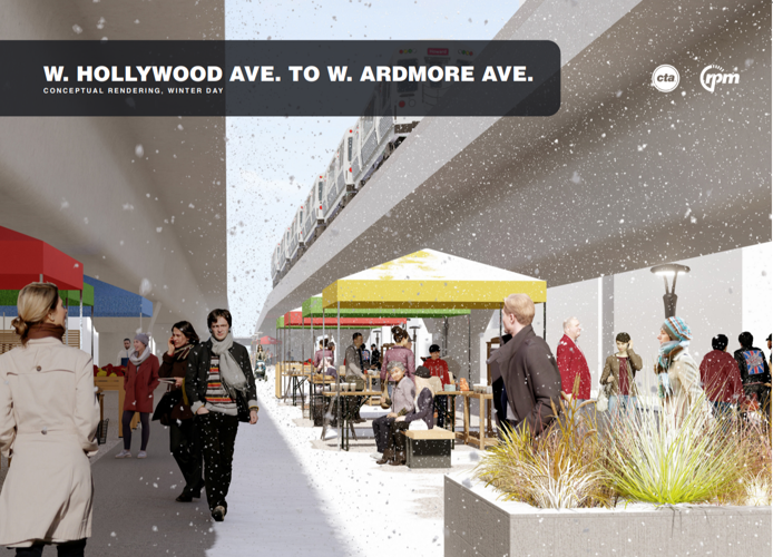 CTA Unveils Final Plans for Red and Purple Line Open Spaces | Business ...
