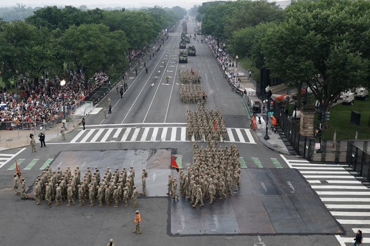 Army parade, Trump birthday take over D.C., as ‘No Kings’ protests ...
