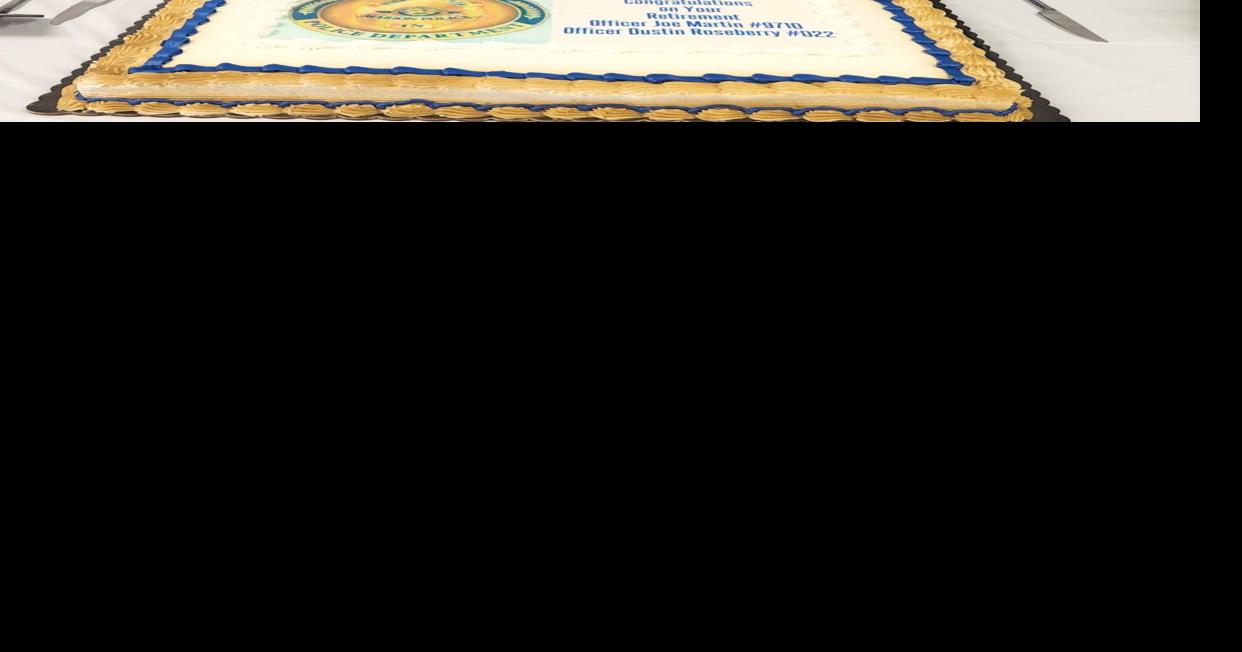 MPD officers Joe Martin and Dustin Roseberry retire | News | chronicle ...