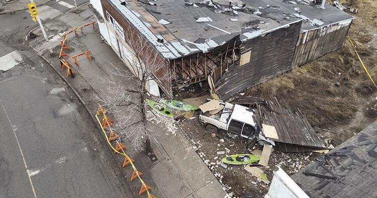 Vehicle found crashed into building | Local News | chroniclejournal.com