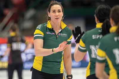 andrea kelly curling team change