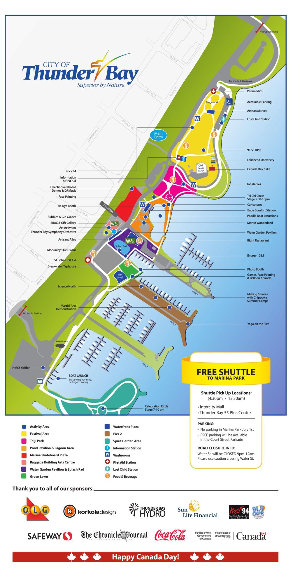 Marina Park Map | | chroniclejournal.com