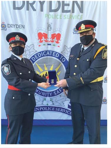 Officer honoured | Local News | chroniclejournal.com