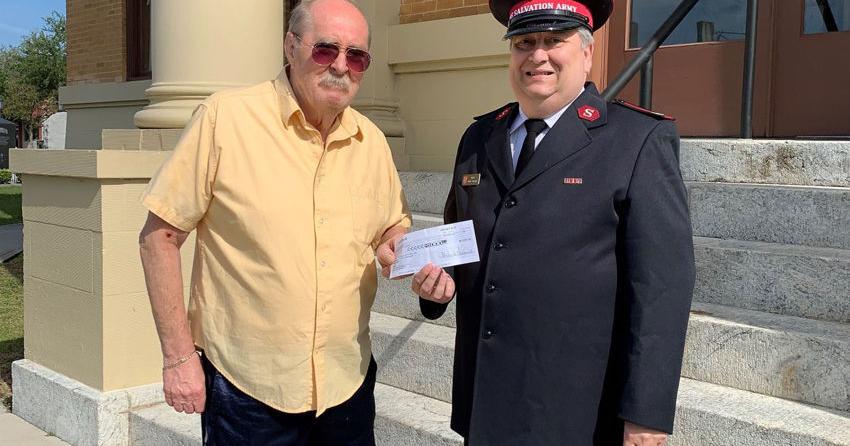 Howard Stevens donates to Salvation Army | Community | chronicleonline.com