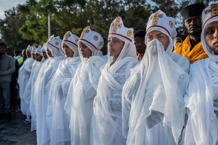 Photos show Ethiopian Orthodox Christians celebrating Timket, the ...