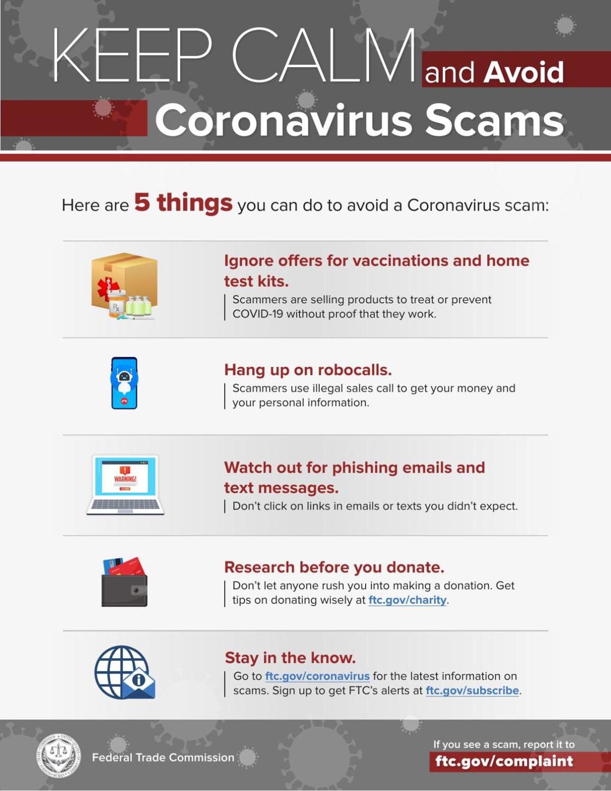COVID-19 gives rise to new scams | Local News | chronicleonline.com