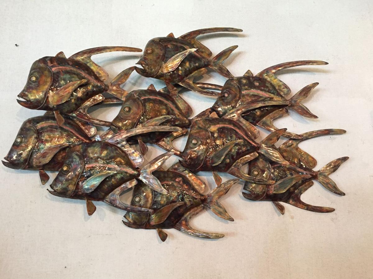 Art of copper: Homosassa artist portrays marine life in metal ...