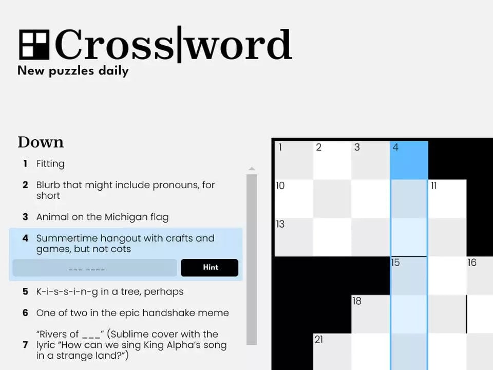 Cross|word | chronicleonline.com